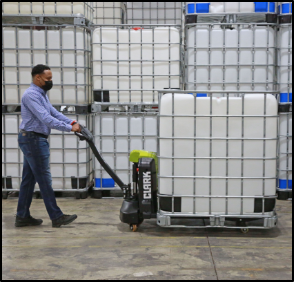 CLARK WPL40 Lithium Ion Powered Electric Pallet Jack | Cal-Lift Inc.