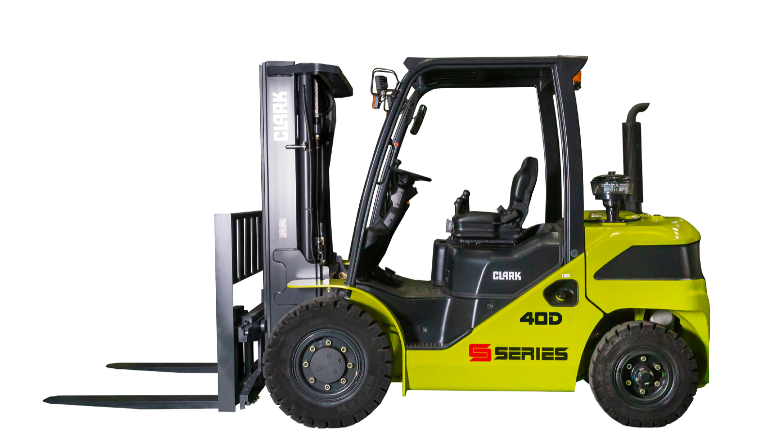 Introducing CLARK’s New S40-S60 Pneumatic Tire Forklifts | Cal-Lift Inc.