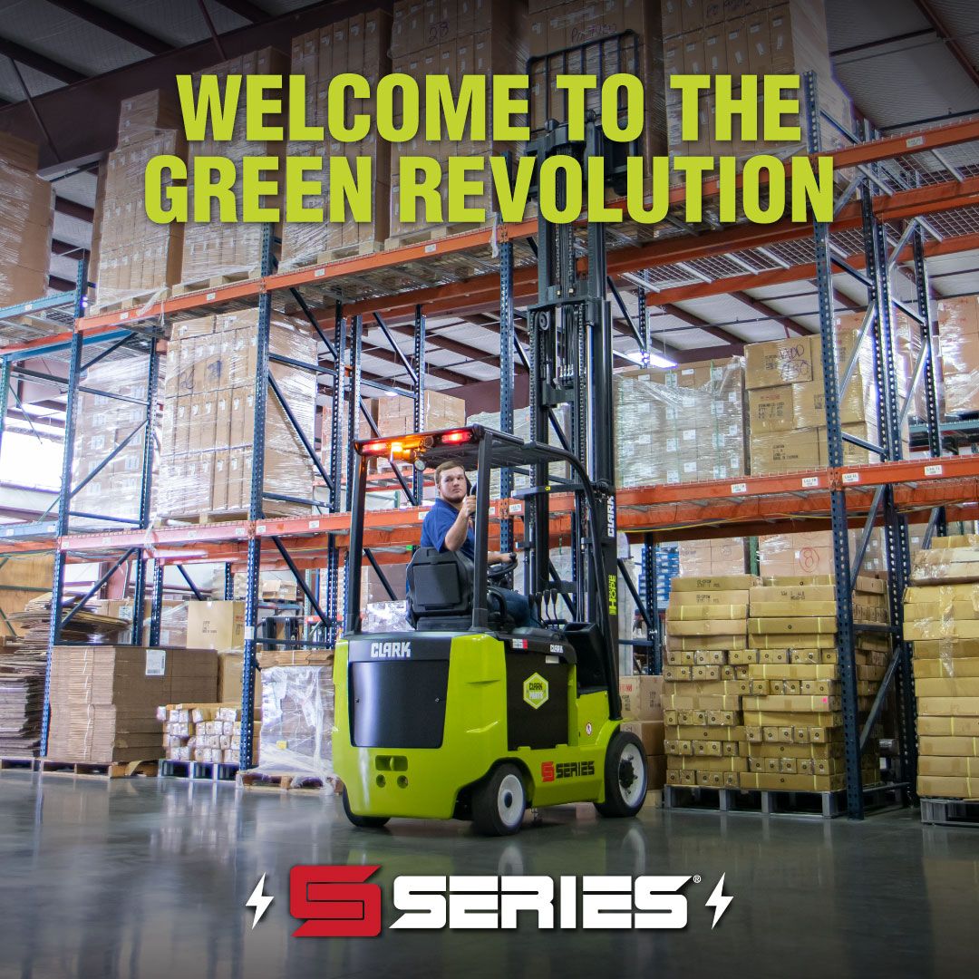 CLARK SEC20 – SEC35 Electric Cushion Tire Forklift | Cal-Lift Inc.